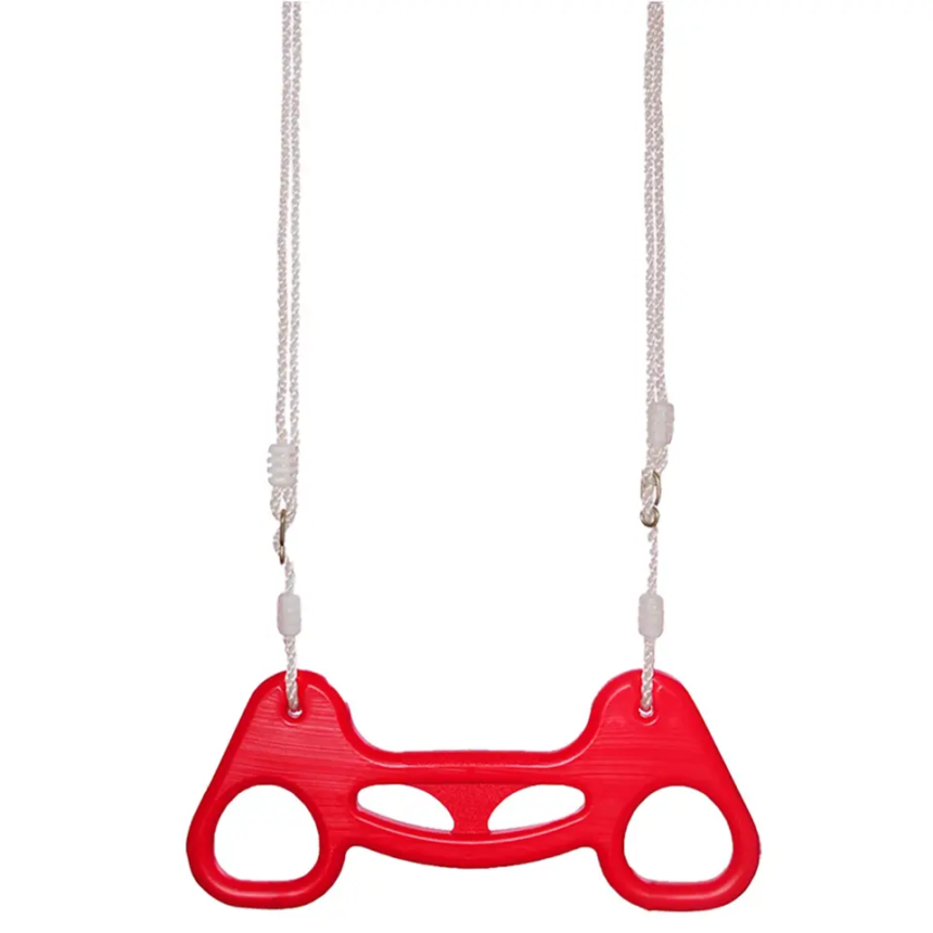 Outdoor Indoor Fun Kids Swing Bar Garden Plastic Gym Ring Swing Trapeze ...